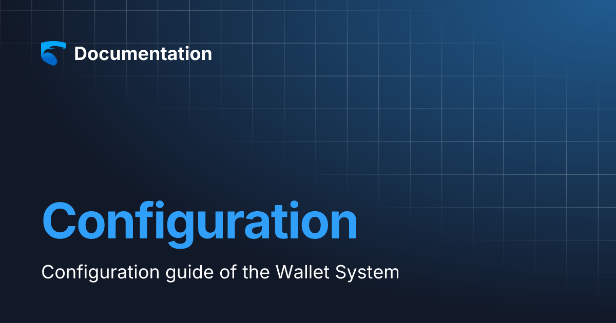 Configuration Documentation