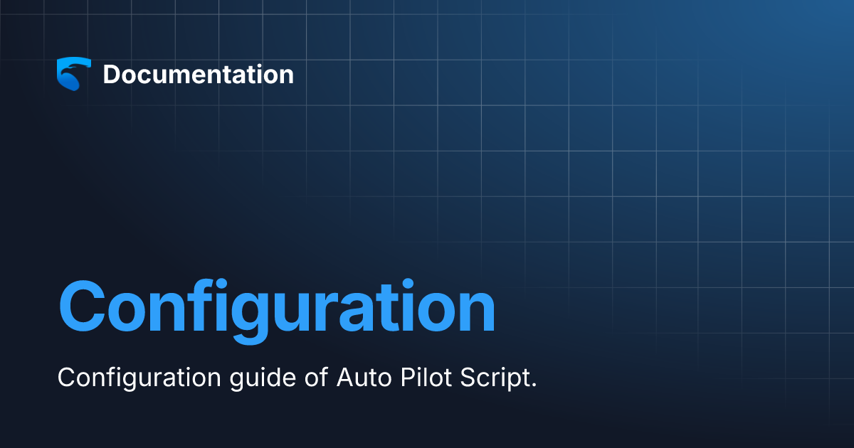 Configuration Documentation 2070